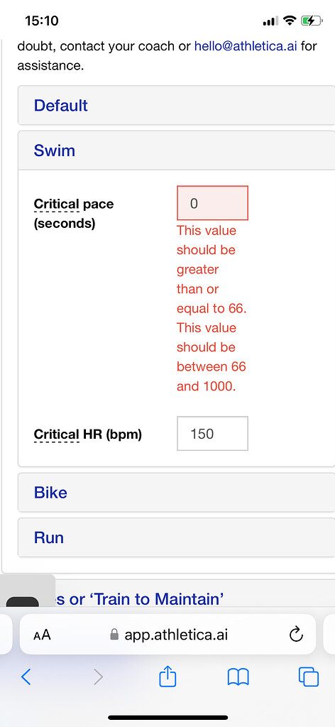 Setting heart rate zone/problem Treshold setting - Technical Support ...
