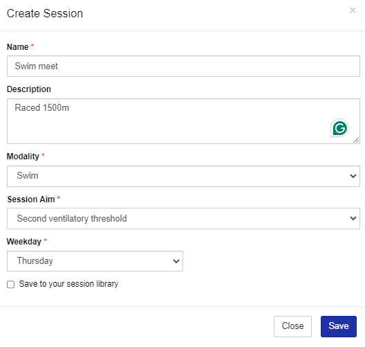 How to log and value of logging swim events - Technical Support ...