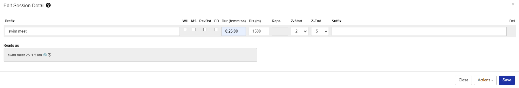 How to log and value of logging swim events - Technical Support ...